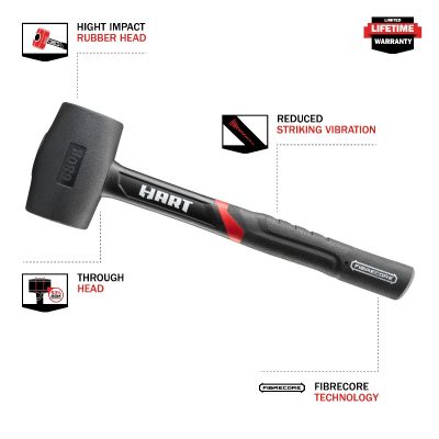 Hart rubber mallet store